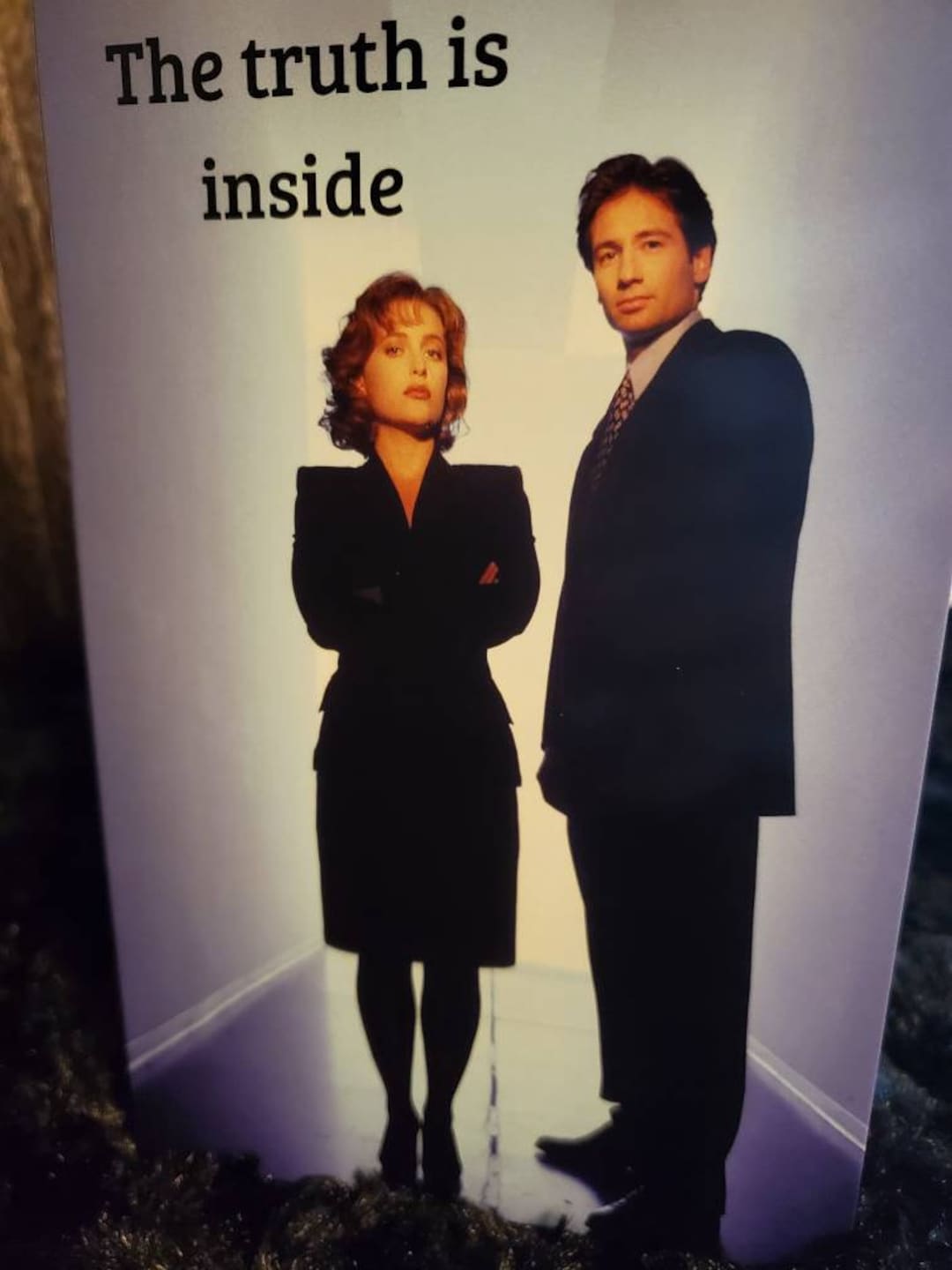 Horror Birthday Card - Greeting Card - Halloween - X-files - Mulder ...