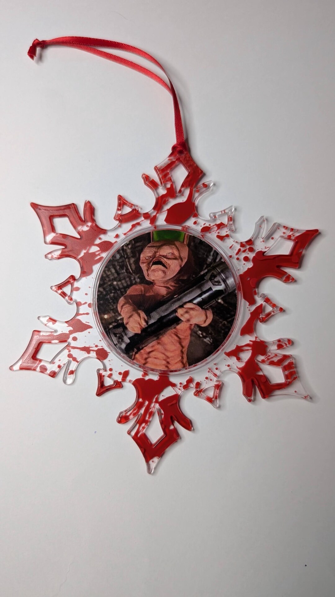 Horror Christmas Snowflake Ornament - Night of the Creeps- Halloween ...