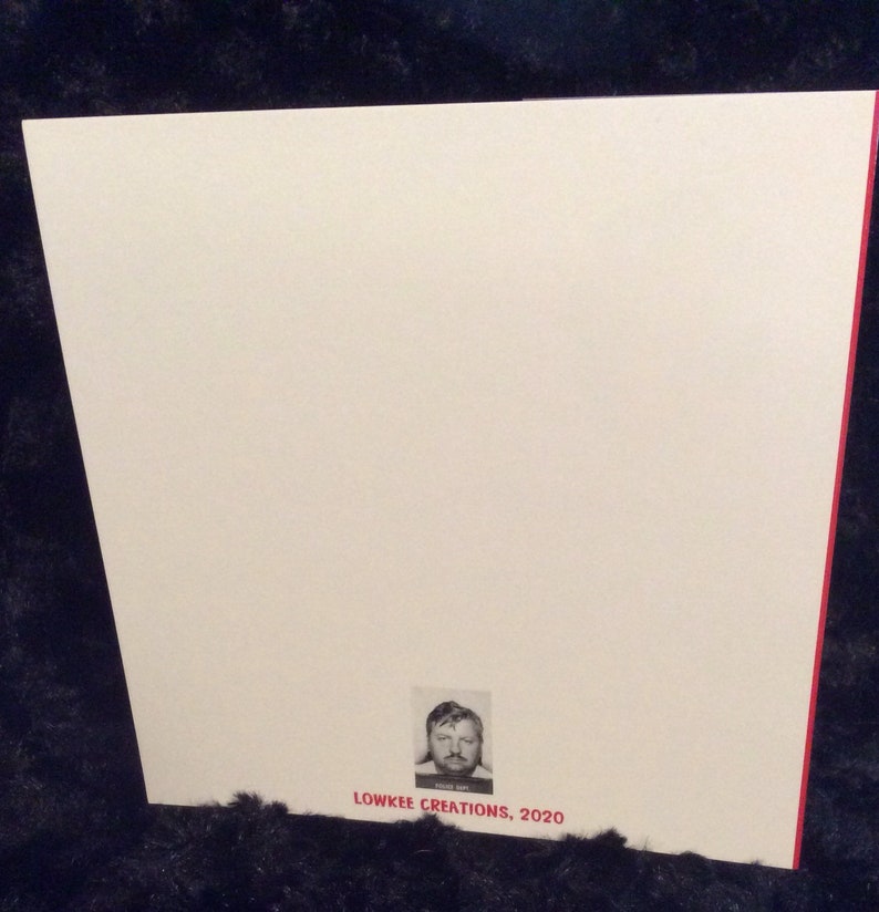 Serial Killer Birthday Card Horror John Wayne Gacy Pogo | Etsy