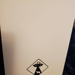 Horror Birthday Card - Greeting Card - Halloween - X-files - Mulder ...