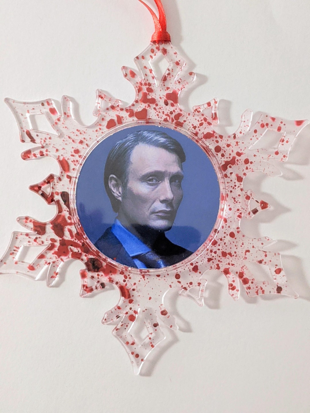 Horror Christmas Snowflake Ornament - Hannibal Lecter- Cannibal ...