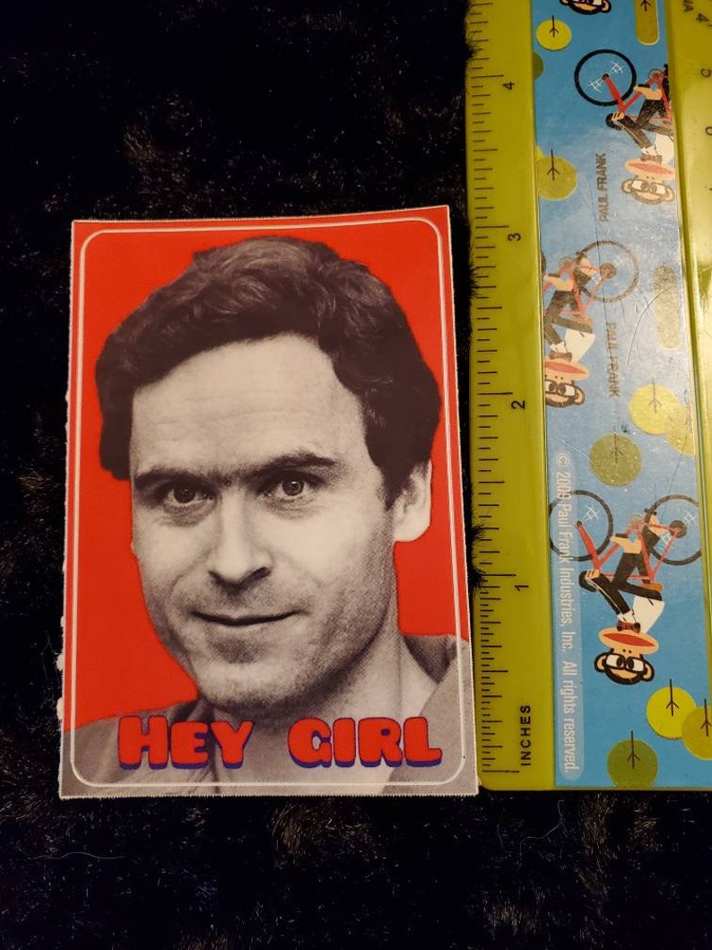 Serial Killer Sticker Horror True Crime Ted Bundy - Etsy