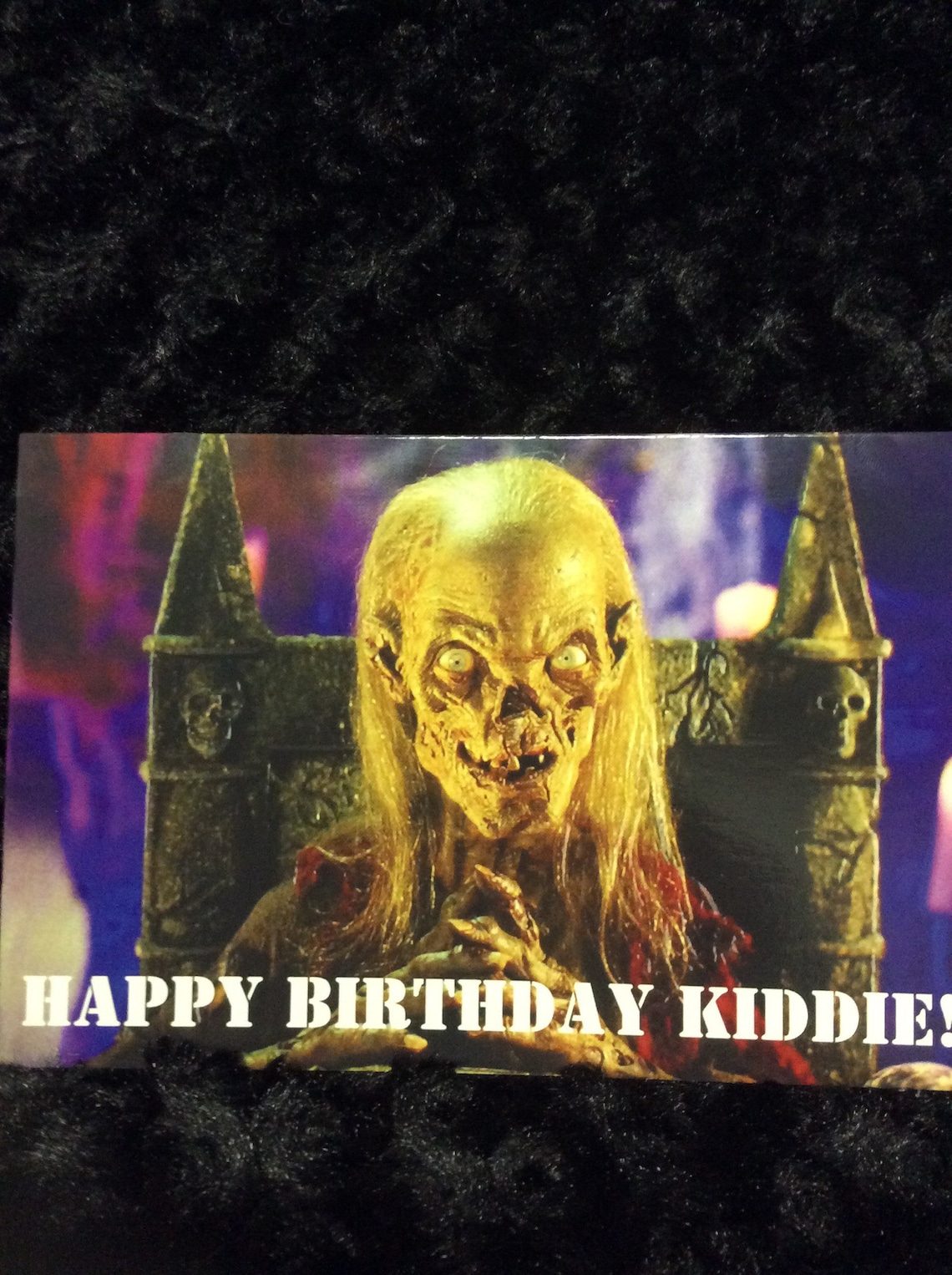Birthday Horror Card Greeting Card 5x7 Cryptkeeper - Etsy