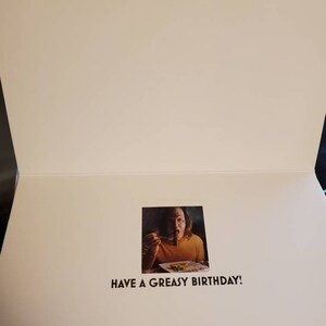 Horror Birthday Card - Pop Culture- Greasy Strangler - Bullshit Artist ...