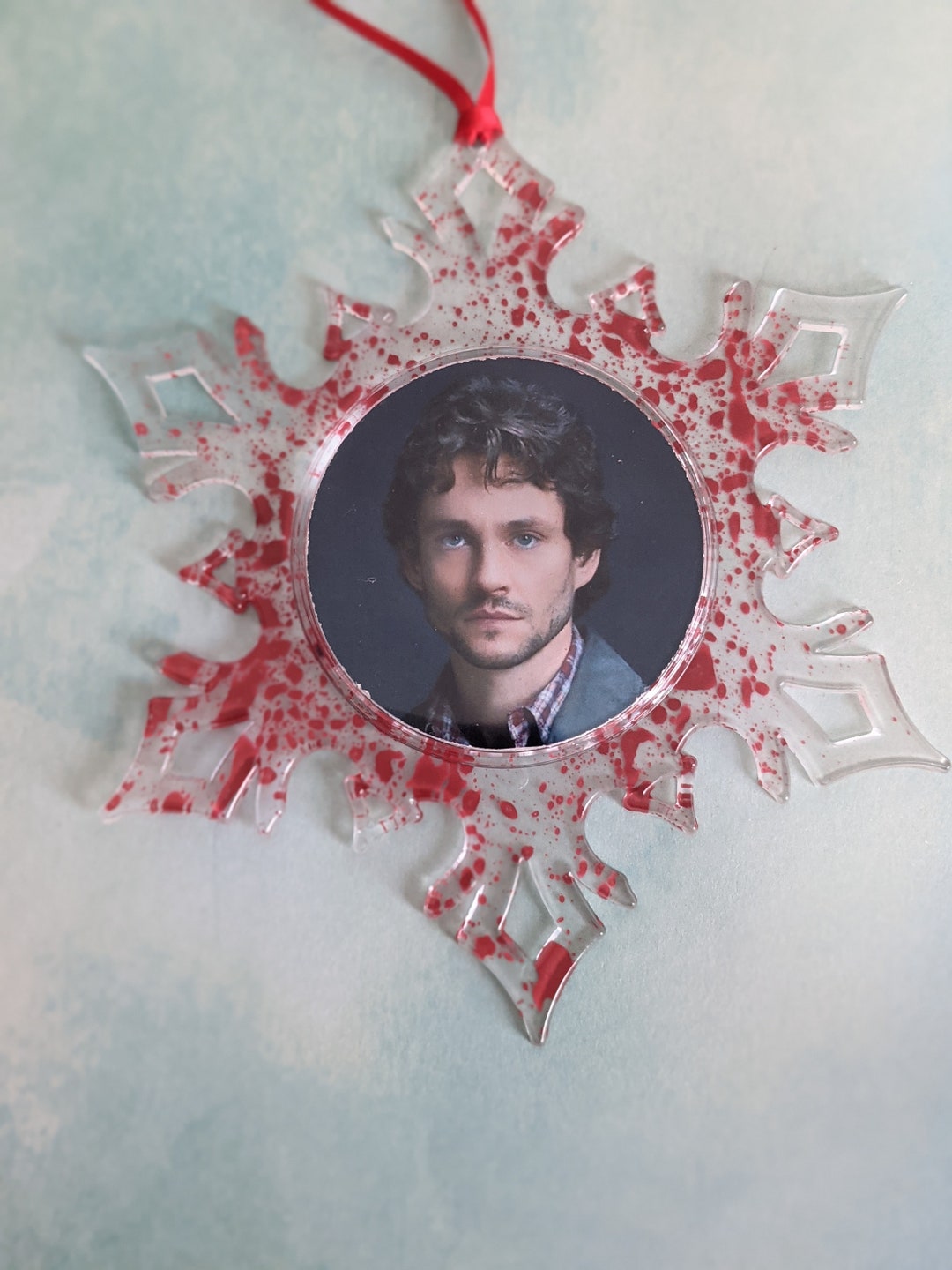 Horror Christmas Snowflake Ornament - Will Graham- Hannibal- Stocking ...