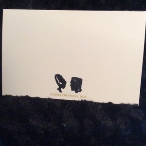 Horror Love Card - Greeting Card - Halloween - Frankenstein - Bride of ...