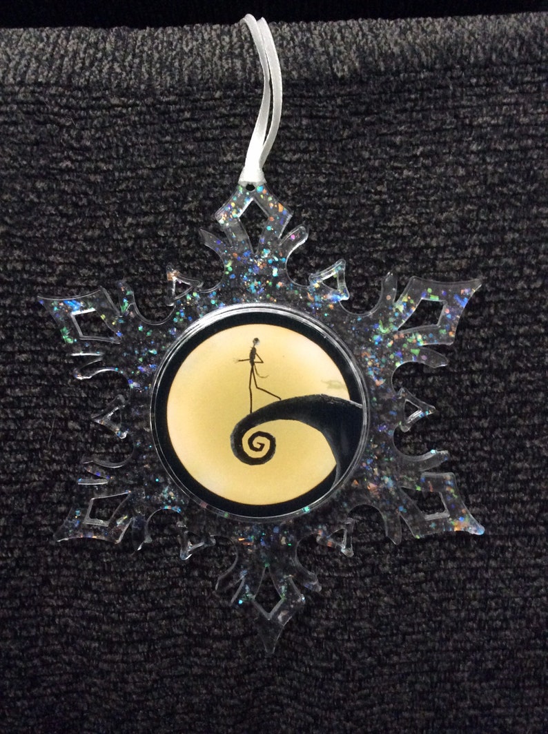 Horror Christmas Snowflake Ornament - Jack - Nightmare Before Christmas ...