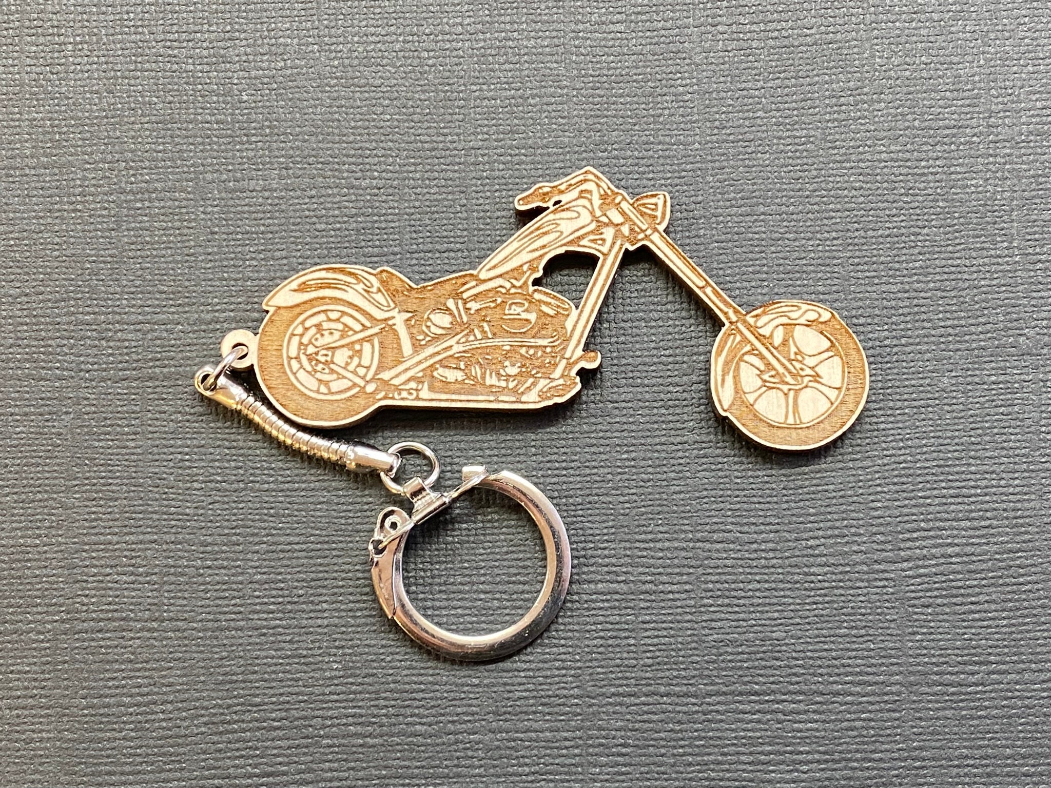 Chopper Bike Keychain Vector File , DXF , SVG , Ai , - Etsy