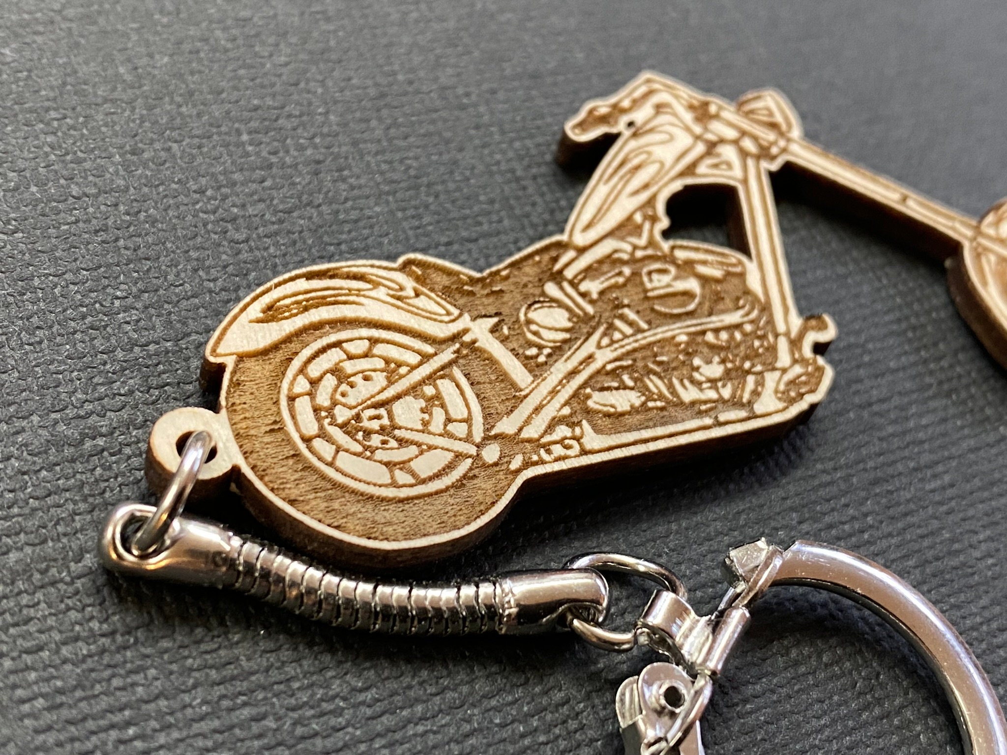Chopper Bike Keychain Vector File , DXF , SVG , Ai , - Etsy