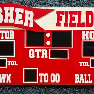XL | 24”x45” Vintage Baseball Scoreboard - Etsy