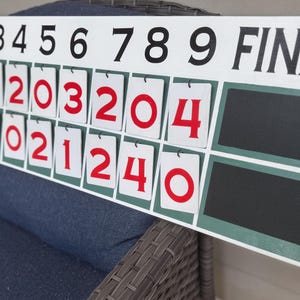 Real Wood Vintage Style Baseball Scoreboard - Etsy
