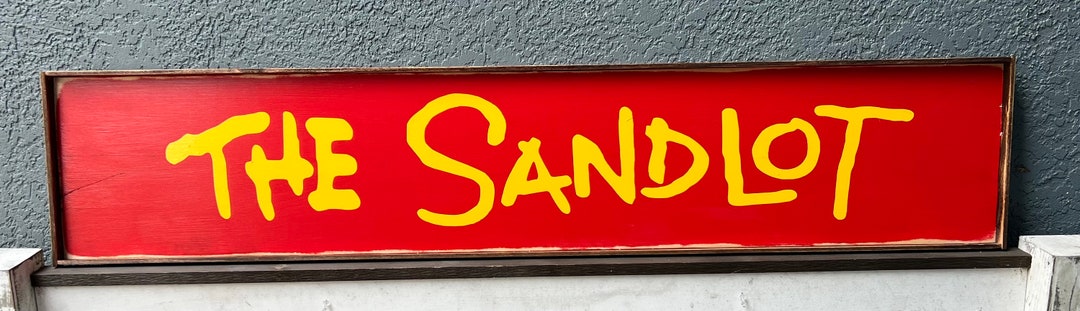 48 the Sandlot Wood Sign - Etsy