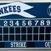 XL 24x45 Vintage Baseball Scoreboard - Etsy