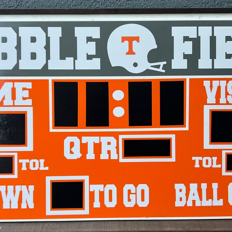Football Scoreboard - Etsy