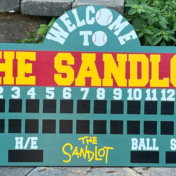 Baseball Scoreboard - Etsy