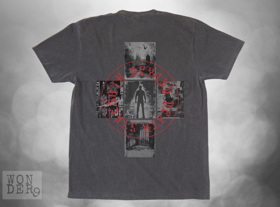 Strength Beyond Death, Grunge Gothic Clothes, Pump Cover Tshirt, Retro ...