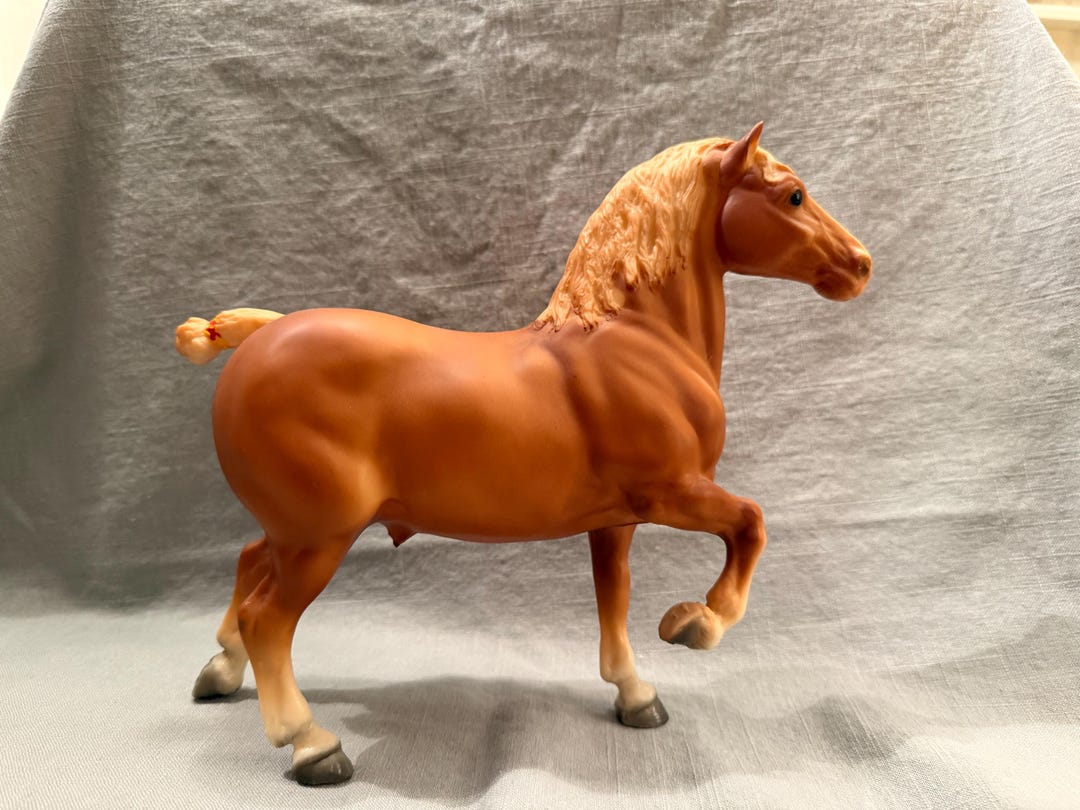 Vintage Breyer Chestnut Belgian - Etsy