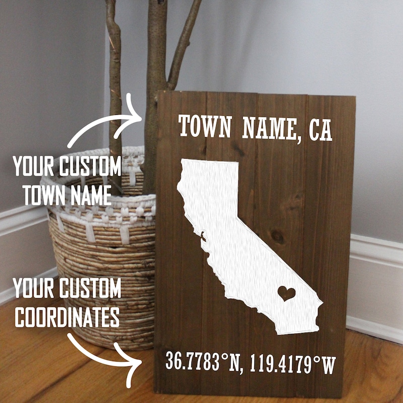 California Wood Art - Etsy