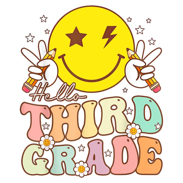 3rd Grade Png - Etsy