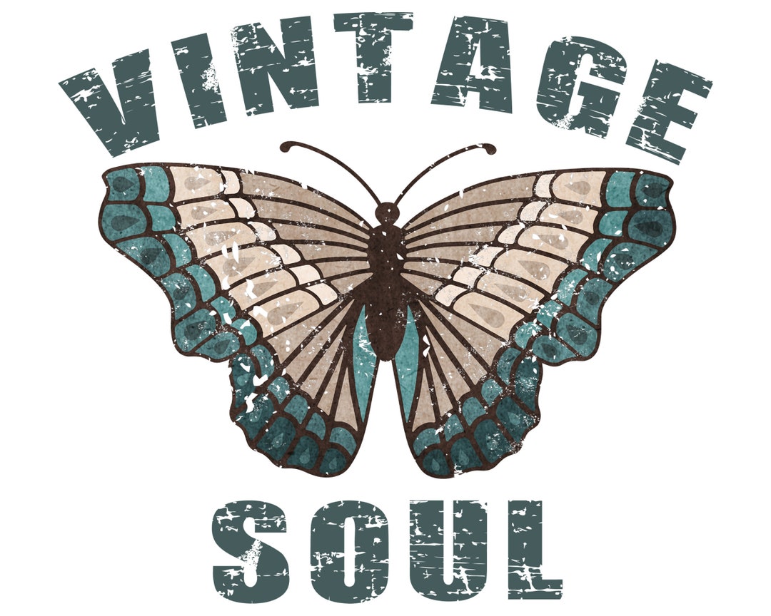 Retro Butterfly Vintage Soul Butterfly Vintage Butterfly - Etsy