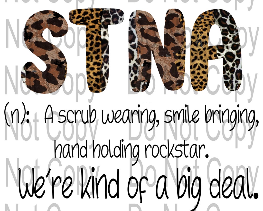 STNA Definition Animal Print Ready to Press Sublimation Transfer - Etsy
