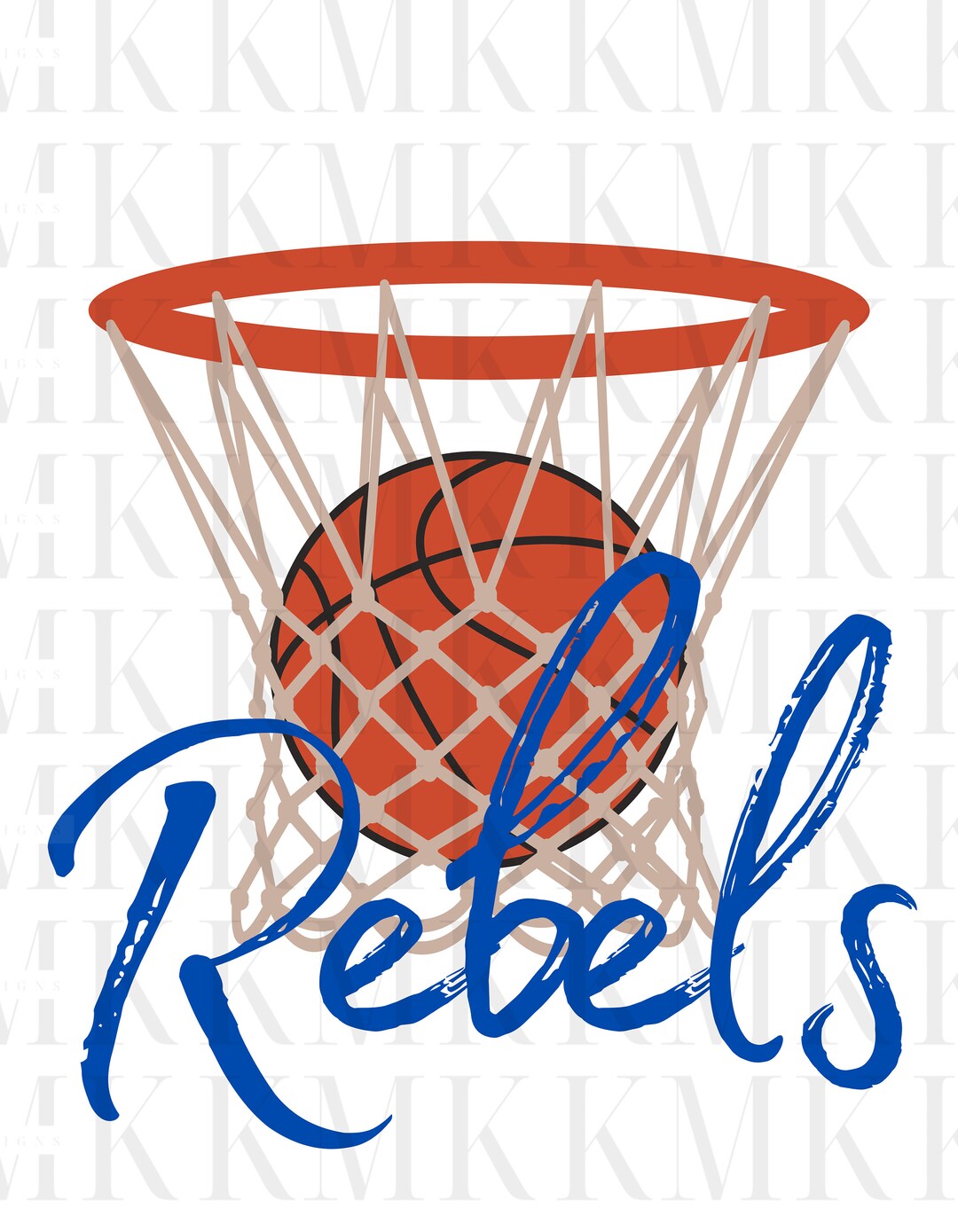 Rebels Basketball | PNG | Sublimation Design | DTF Design | Screen ...