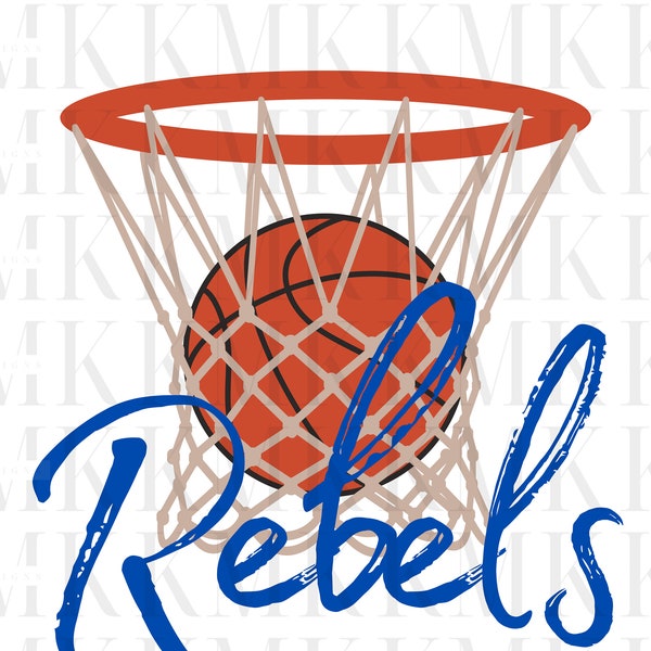 Rebels Basketball - Etsy