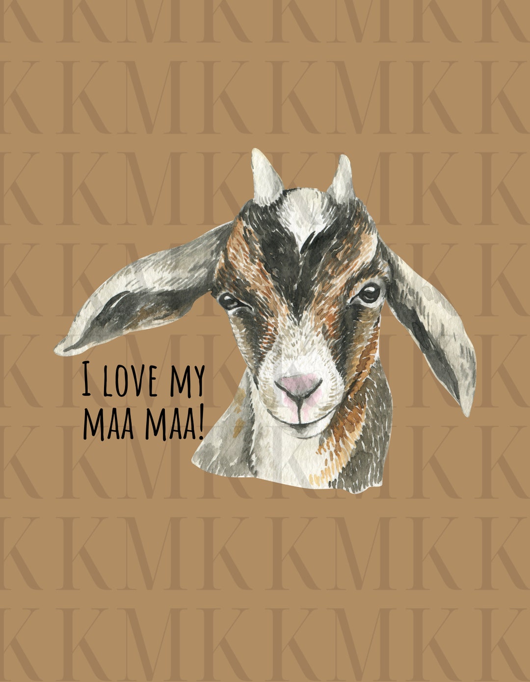 I Love My Maa Maa | PNG | Sublimation Design - Etsy