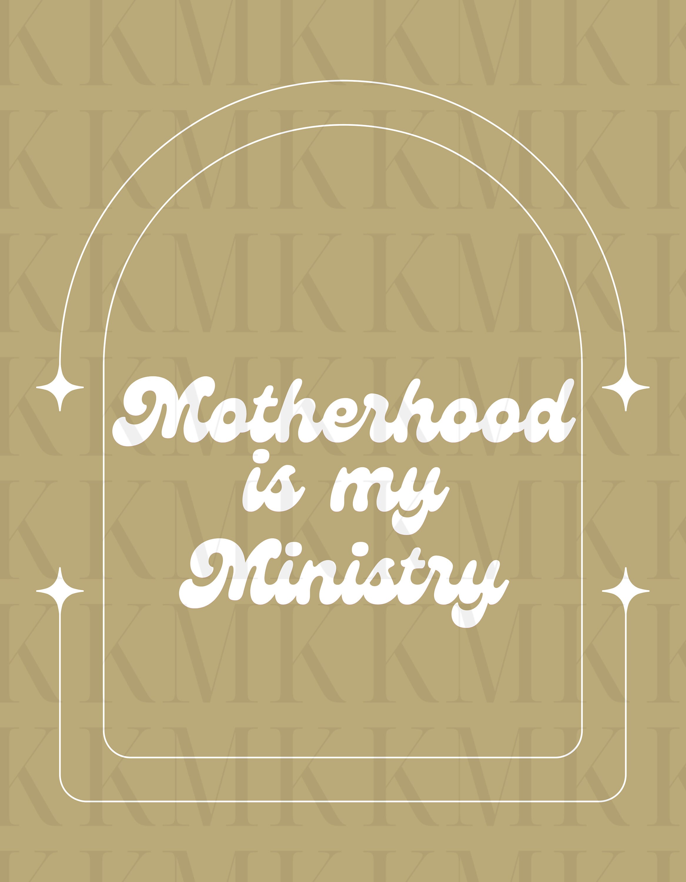 Motherhood is My Ministry | PNG | Sublimation PNG - Etsy