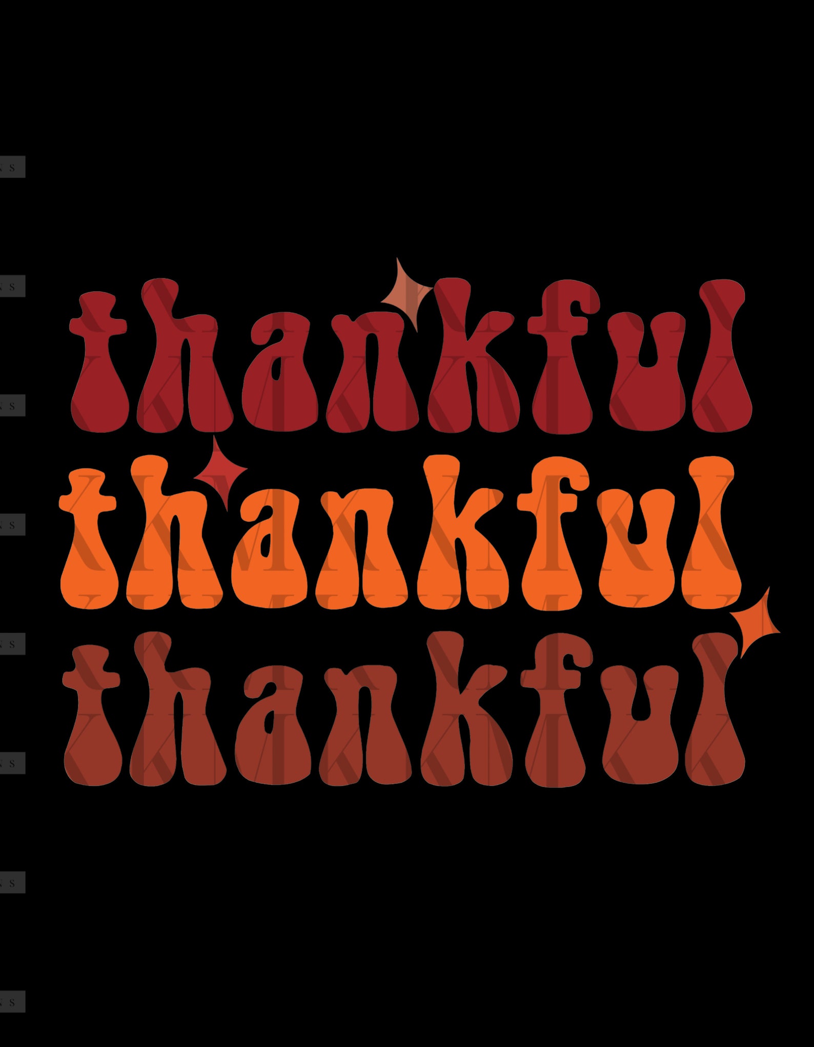 Thankful Thankful Thankful | PNG | Sublimation Design - Etsy