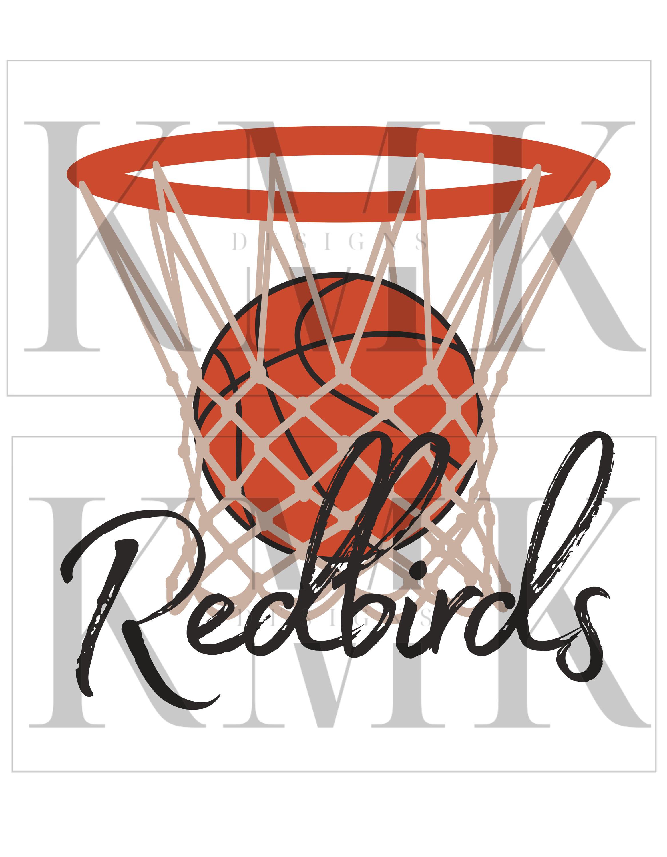 Redbirds Basketball | PNG | Sublimation Design | DTF Design | Screen ...