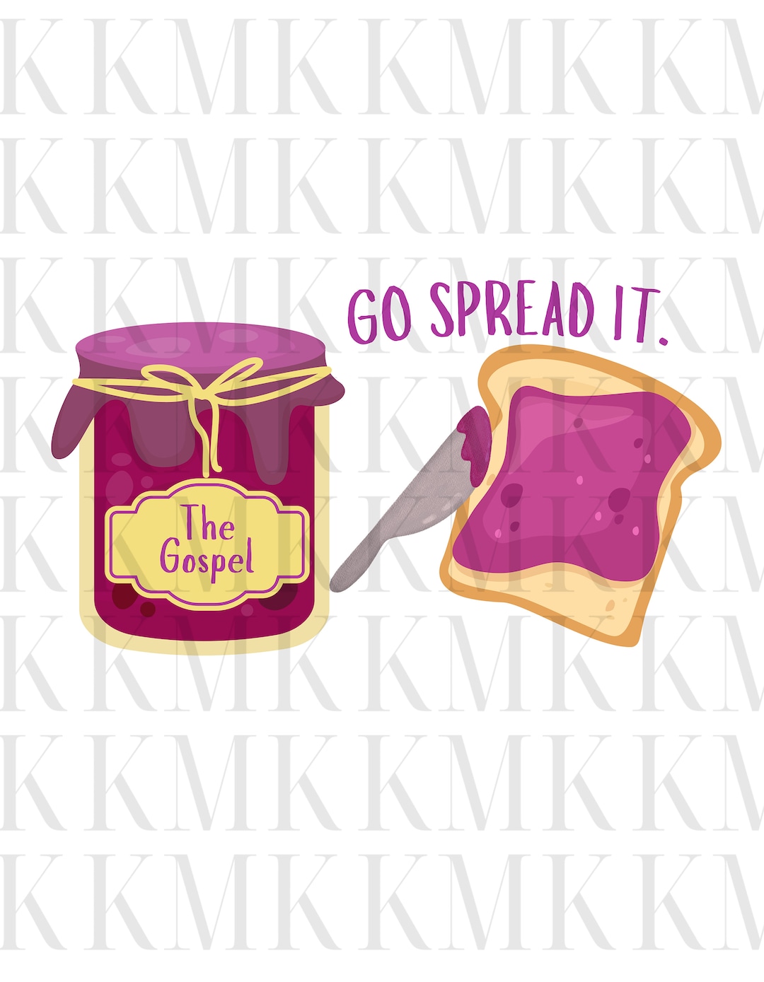 The Gospel. Go Spread It. | PNG | Sublimation PNG - Etsy