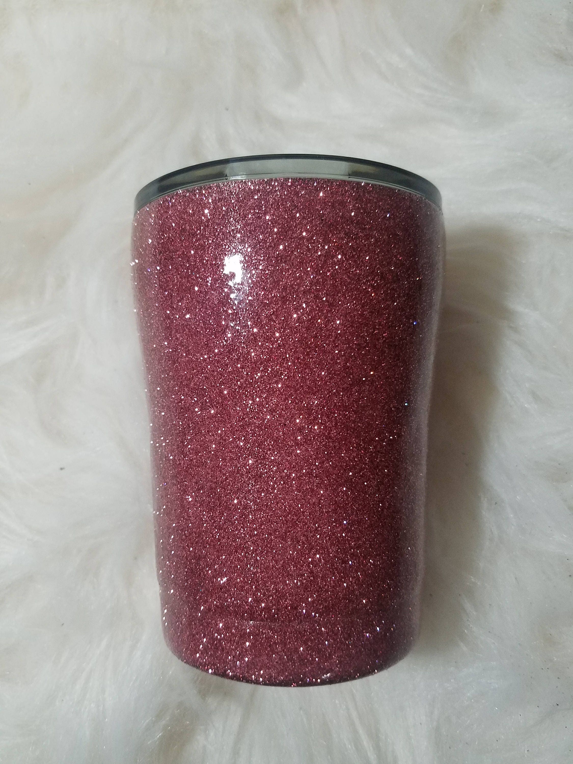 Rose Gold Glitter Tumbler 10oz Glitter Tumbler Glitter Yeti | Etsy