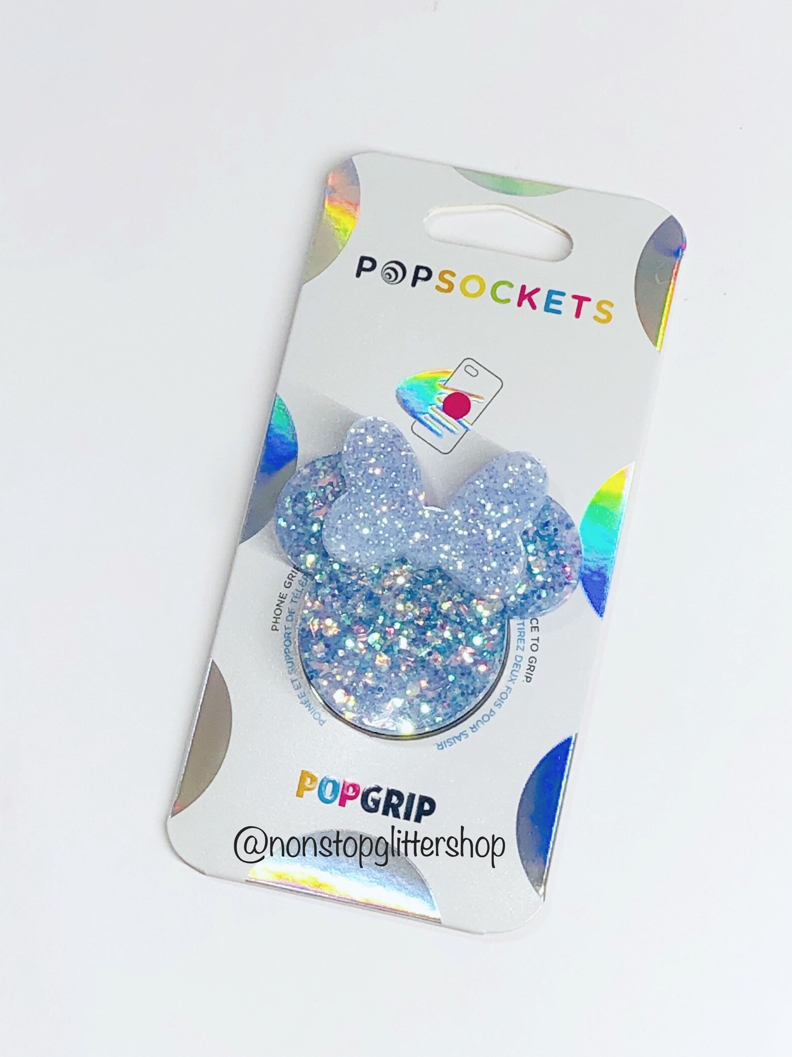 Disney Glitter Popsocket Cinderella Phone Grip Minnie Mouse - Etsy