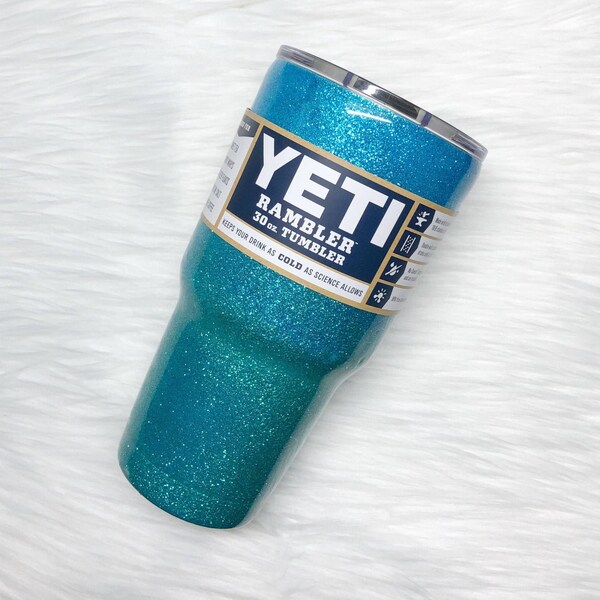 Yeti Glitter Tumbler - Etsy