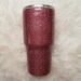 Rose Gold Glitter Tumbler/yeti Rose Gold Cup/glittered Yeti - Etsy