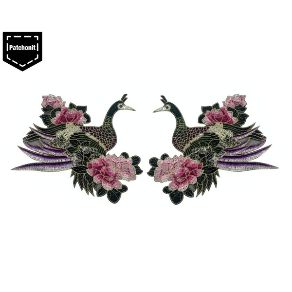 Peacock Patch - Etsy