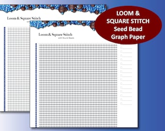 Loom Seed Bead Graph Paper - Etsy