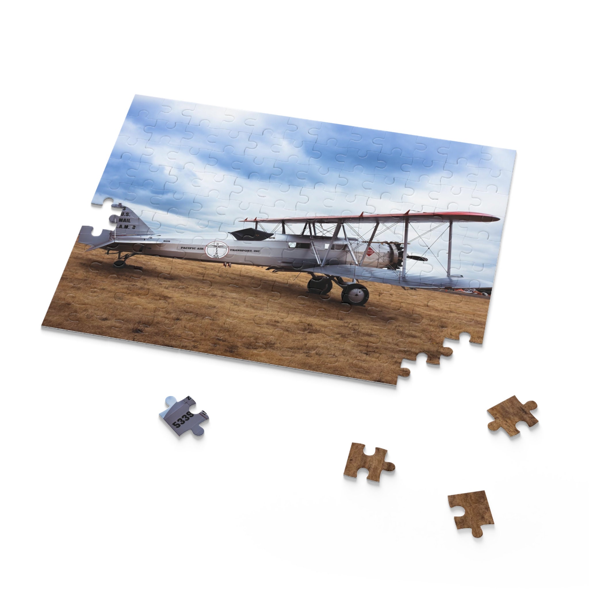 Boeing 40 C Mail Plane Puzzle (120, 252, 500-piece) - Etsy