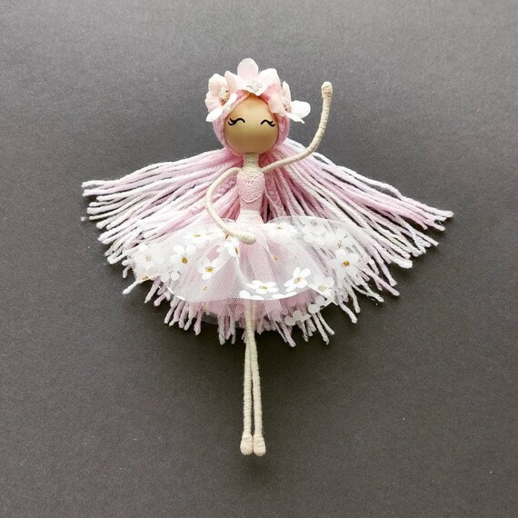 Fairy Flowers Doll Fairy Dress Doll Art Doll Handmade Fairy - Etsy UK