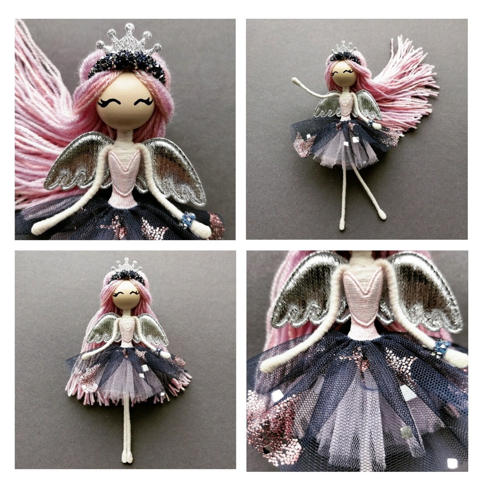 Handmade Fairy Angel Art Doll: Decorative Hearth Keeper - Etsy