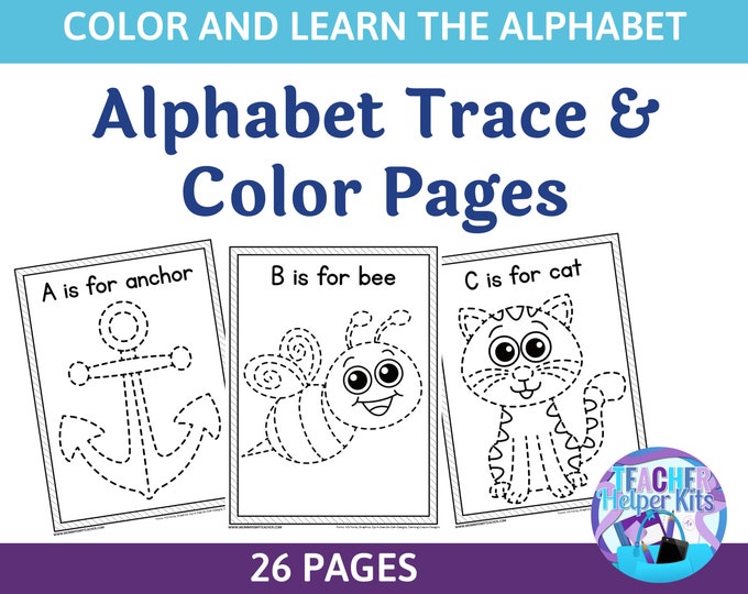 Alphabet Coloring Pages - Letter Worksheets - Uppercase and Lowercase ...