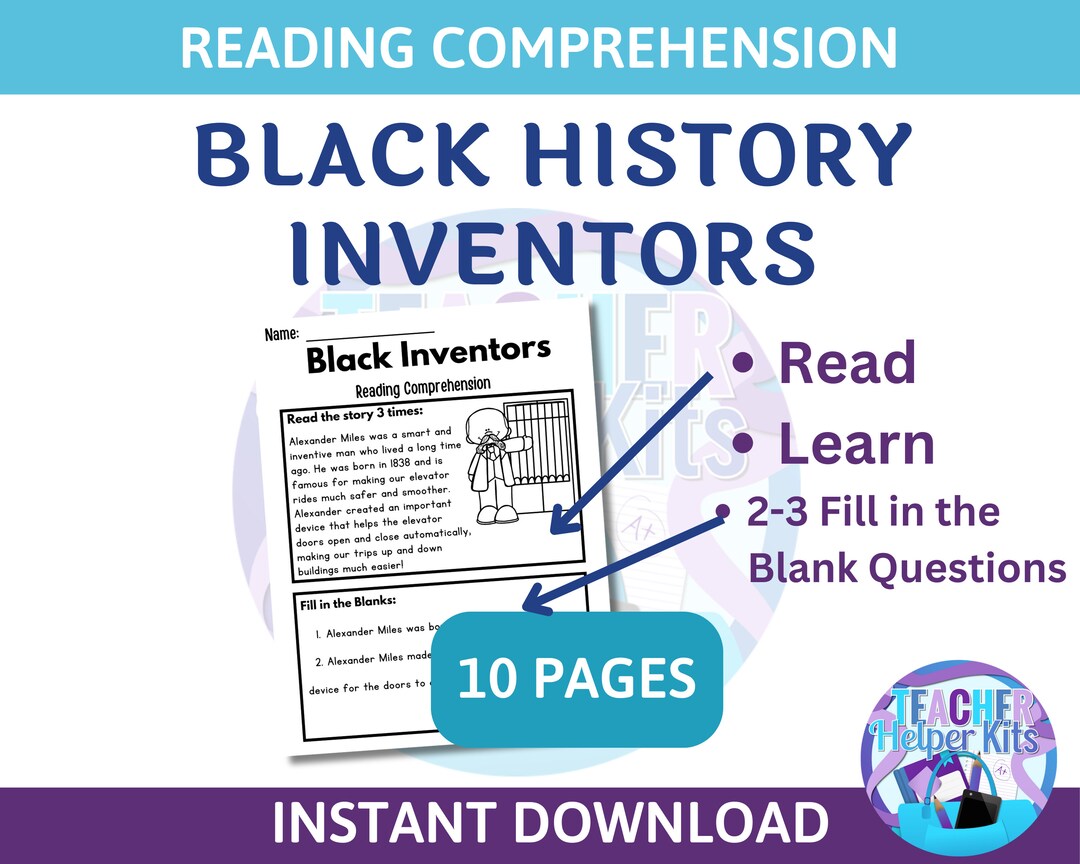 Printable Black History Month Worksheets Black History Month Coloring ...