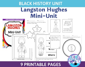 Black History Month Printable Worksheets - Etsy