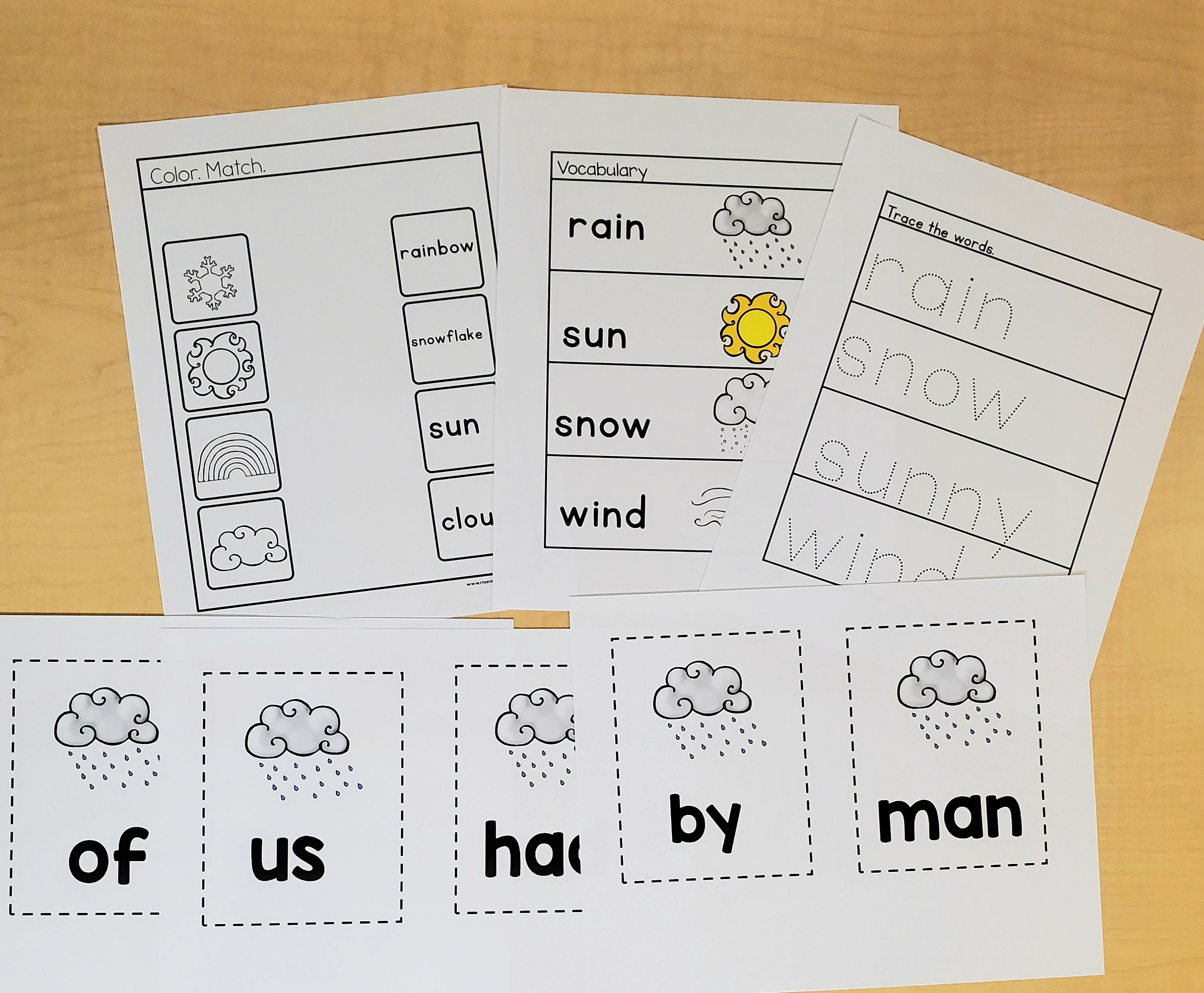 Weather Preschool Printablespreschool Curriculum Learning ...