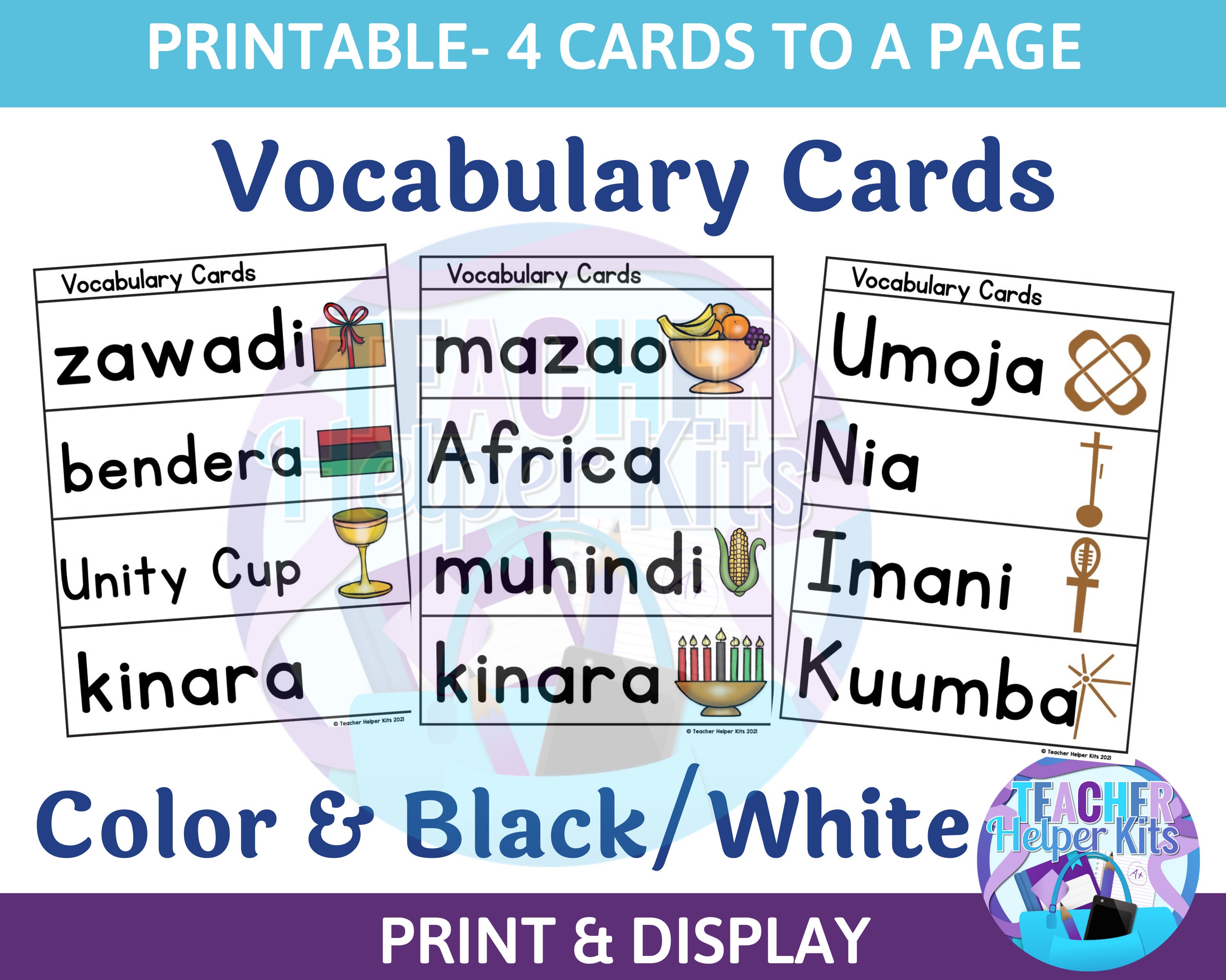 100 Kwanzaa Worksheets-kwanzaa Activity- Kwanzaa Busy Book- Kwanzaa ...