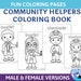 Community Helpers Coloring Pages, Community Helpers Coloring, Coloring ...