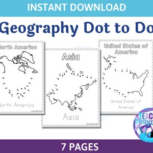 Continents Montessori, Geography Worksheets, Continents Worksheet ...