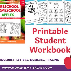 Homeschool Preschool Curriculum Printables and Worksheets- Preschool ...