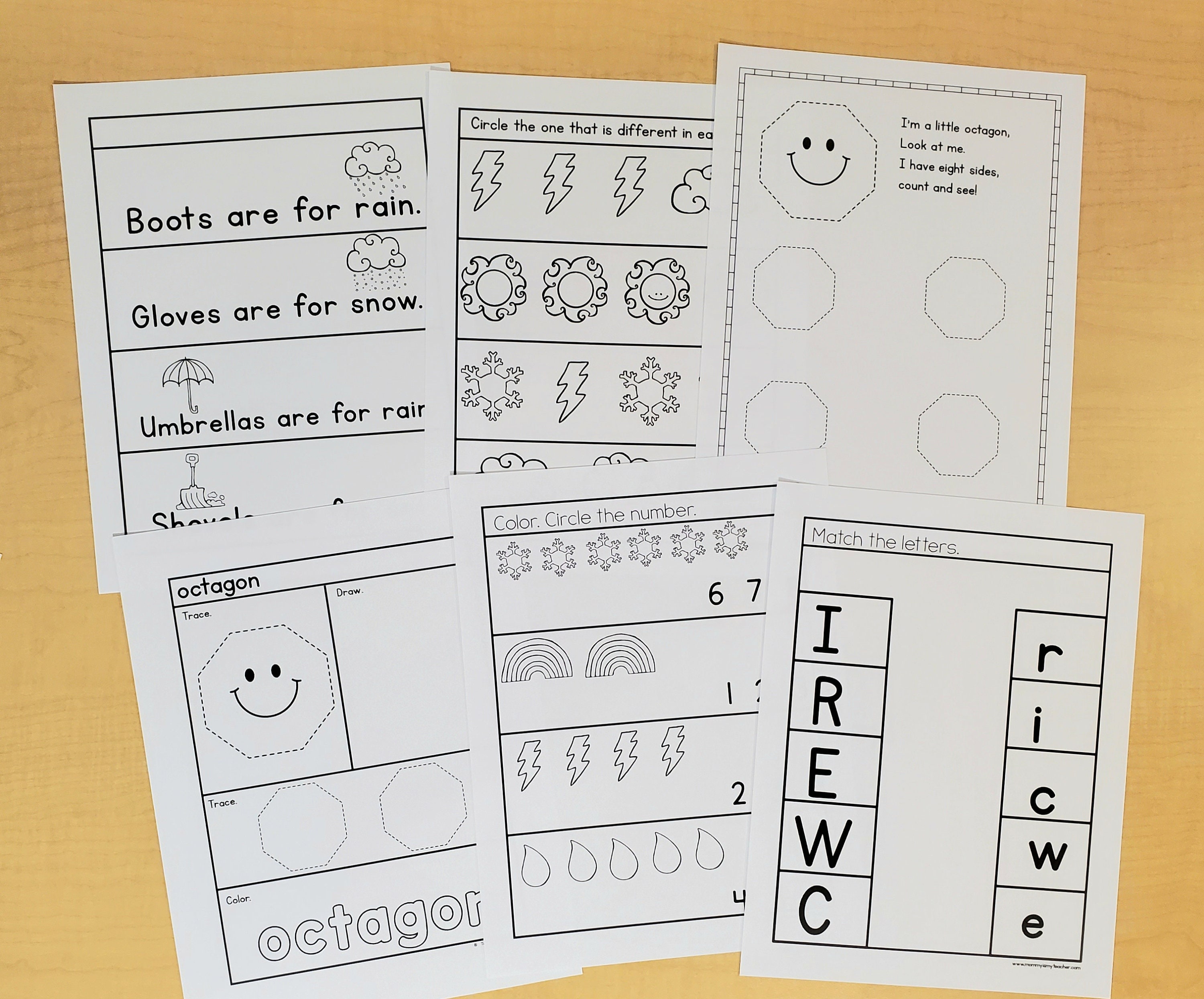 Weather Preschool Printablespreschool Curriculum Learning ...